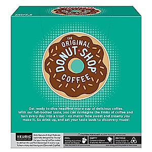 The Original Donut Shop Regular, Single-Serve Keurig K-Cup Pods, Medium Roast Coffee Pods, 32 Count