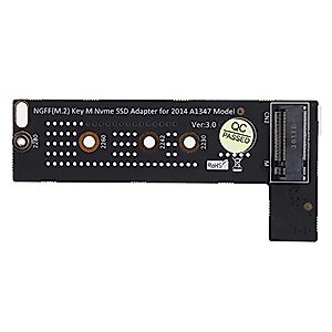 Zyyini Bindpo SSD Converter, M.2 NGFF MKey NVME SSD Converter Card Adapter Module for OS Computer Mini A1347 Model 2014, for M Key SSD