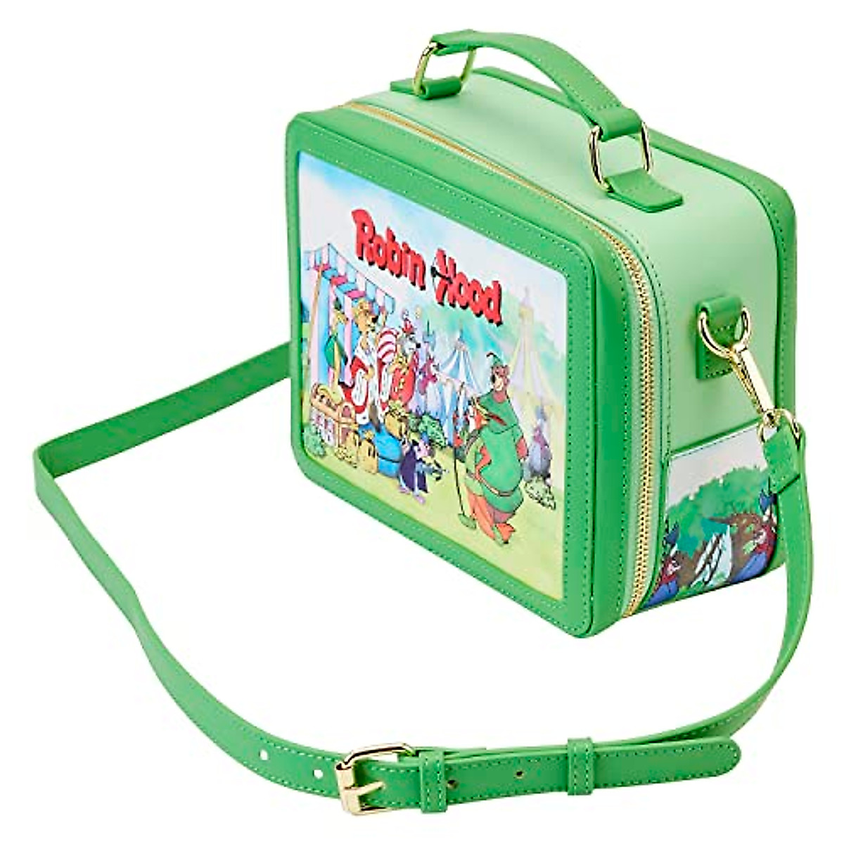 Loungefly Disney Robin Hood Lunchbox Crossbody Bag
