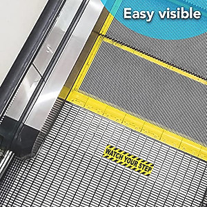 2 PC Watch Your Step - 10x3 Watch Your Step Floor Sticker - Watch Your Step Sticker - Caution Stickers - Watch Your Step Sign for Floor Outdoor/Indoor