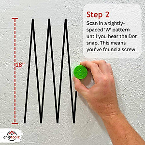 ChipToolz DOT Loose Magnet Stud Finder