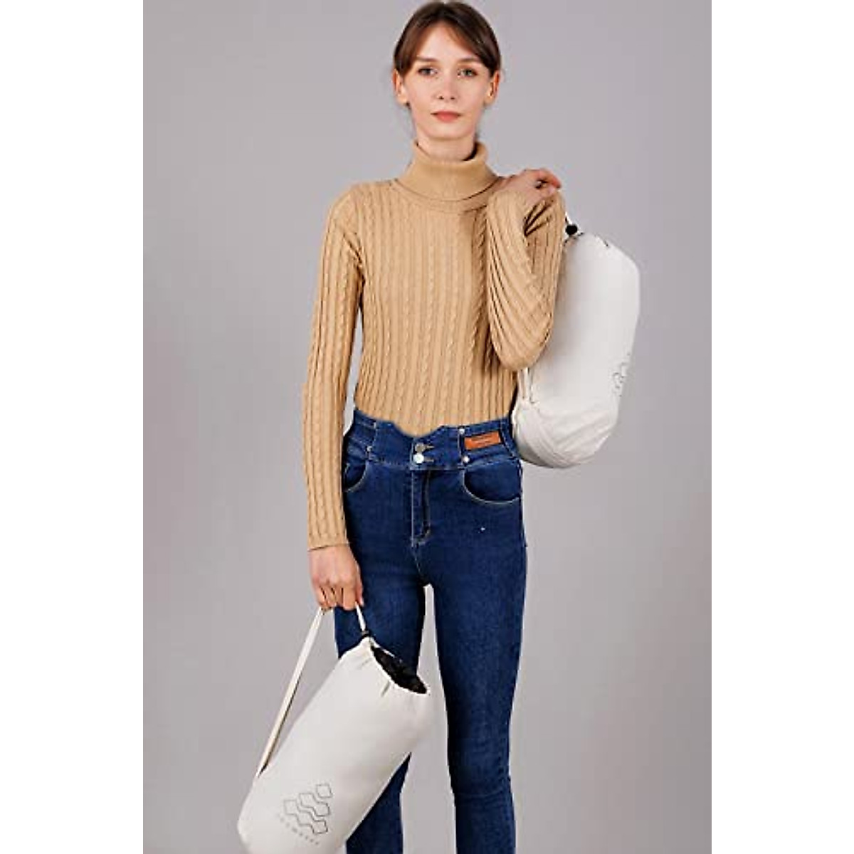 iDomosee Clothes Storage Bag, Down Jacket Portable Storage Bag Dustproof Drawstring Bag Travel Storage Pouch for Home, Luggage, Storage Accessories