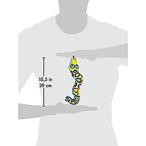 Petmate Fat Cat Incredible Strapping Yankers Dog Toy, Snake (Colors May Vary)