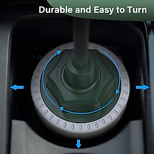 KLKE Car Phone Holder, Universal 360 Rotatable Cup Holder for iPhone, Samsung, LG, Compatible with 4.7-6.4 Inch Screens