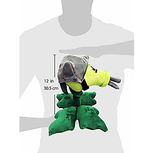ENOMIN Cute Plant Plush Toy - 12 Inch Peashooter from PVZ, Ideal for Kids & PVZ Fans, for Halloween & Christmas