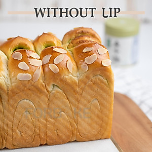 Marimer FOR BAKE Non-Stick Pullman Loaf Pan with Cover - 450g Golden Aluminum Alloy Bread Box for Perfect Toasts - 1lb Dough Capacity - Bake Like a Pro!