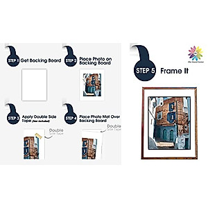 Mat Board Center, White Backing Boards - Full Sheet - for Art, Prints, Photos, Prints and More, 10 Pack, 11x14