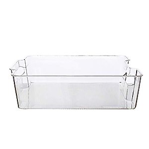 Egg Holders, Fruit Vegetable Organizer Tray Freezer Fridge Drawer Pantry Clear Storage Rack One Color 1