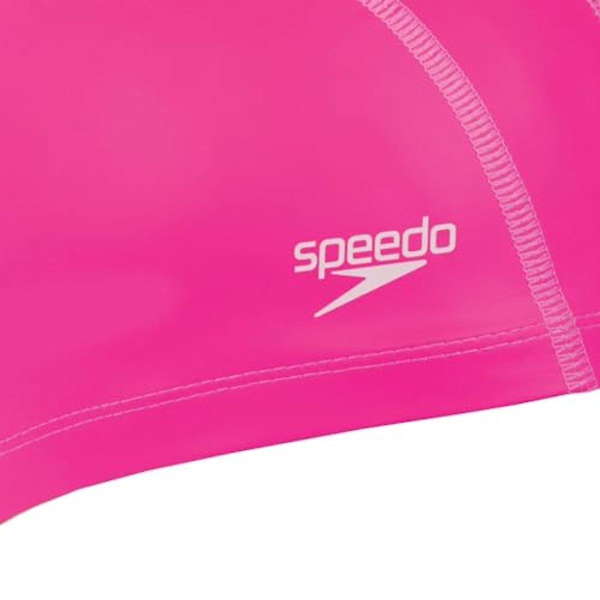 Speedo Unisex Pace Swimming Cap | Comfort Fit, Pink, One Size