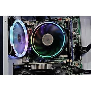 ViprTech Entry Level Gaming PC Desktop Computer - Intel Core i5 3.40GHz, GeForce GTX 650, 8GB RAM, 1TB HDD, WiFi, RGB Lighting, Windows 10 Pro, 1 Year Warranty, White
