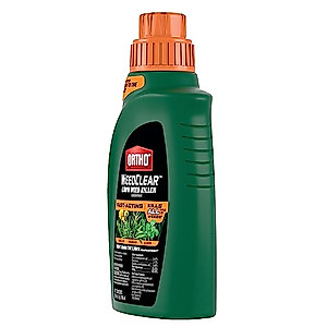 Ortho WeedClear Lawn Weed Killer Concentrate, Fast-Acting Formula Kills Dandelion, Crabgrass & Clover to the Root, 32 fl. oz.
