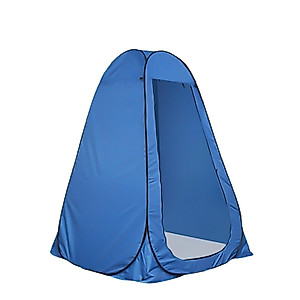 ZGYDNM Pop-up Privacy Shower Tent Outdoor Waterprof Changing Room for Camping Hiking Beach Toilet Shower Bathroom Change Clothes Tent (Color : Green L, Size : 1)