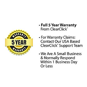 ClearClick Retro AM/FM Radio with Bluetooth - Classic Wooden Vintage Retro Style Speaker