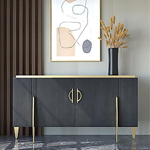 homdiy 2 Pack Brushed Gold Cabinet Pulls 3.75" Drawer Half Moon Handles for Dresser Kitchen Hardware, 3-3/4 inch(96mm) Hole Centers