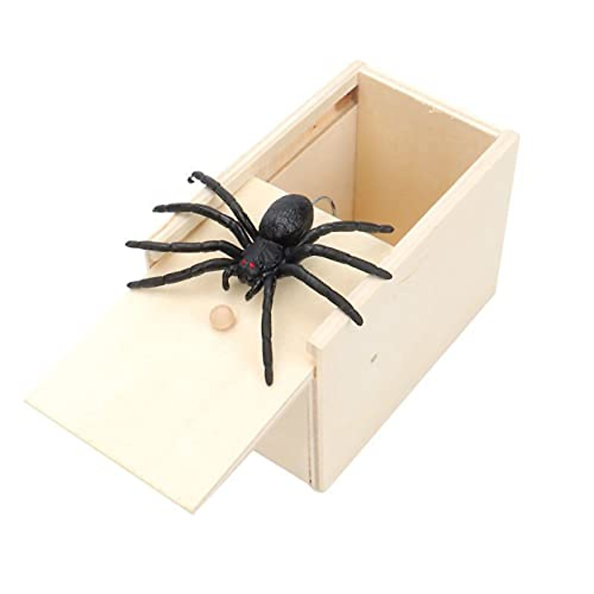Camidy Rubber Prank Box, Handcrafted Wooden Surprise Box Prank, Money Surprise in a Box, Pranks Stuff Toys for Adults and