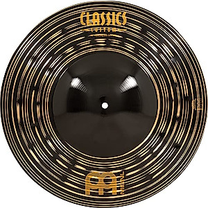 Meinl Cymbals Classics Custom Heavy Dark 18" Big Bell Ride Cymbal for Drum Set — Made in Germany — B12 Bronze, 2-Year Warranty, (CC18HBBDAR)