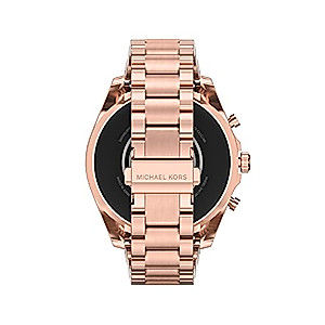 Michael Kors Gen 6 Bradshaw Stainless Steel Smartwatch Fitness Tracker , Rose Gold Tone-MKT5133V