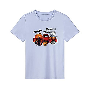 3Sheets 14Pcs Halloween Iron on Transfers, Halloween Iron on Patches "Happy Halloween" Skull Ghost Pumpkin Halloween Iron on Decals on transfers for Crafts T-Shirts Bags Clothing DIY Decorations