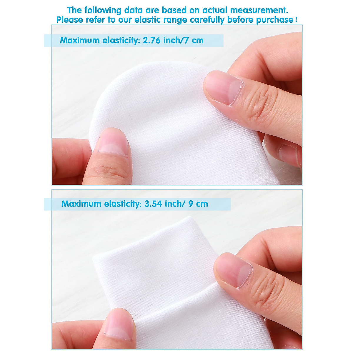 Newborn Hats and Mittens Set Unisex Baby Beanie Hats Gloves (8 Colors,16 Pieces)