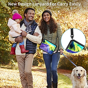 AICase Waterproof Protective Case for iPad Pro 11 Inch 2020/2021/2022 with Lanyard and 360° Full Body Protection with Touch Function, Transparent Case, Waterproof, Shock Resistant