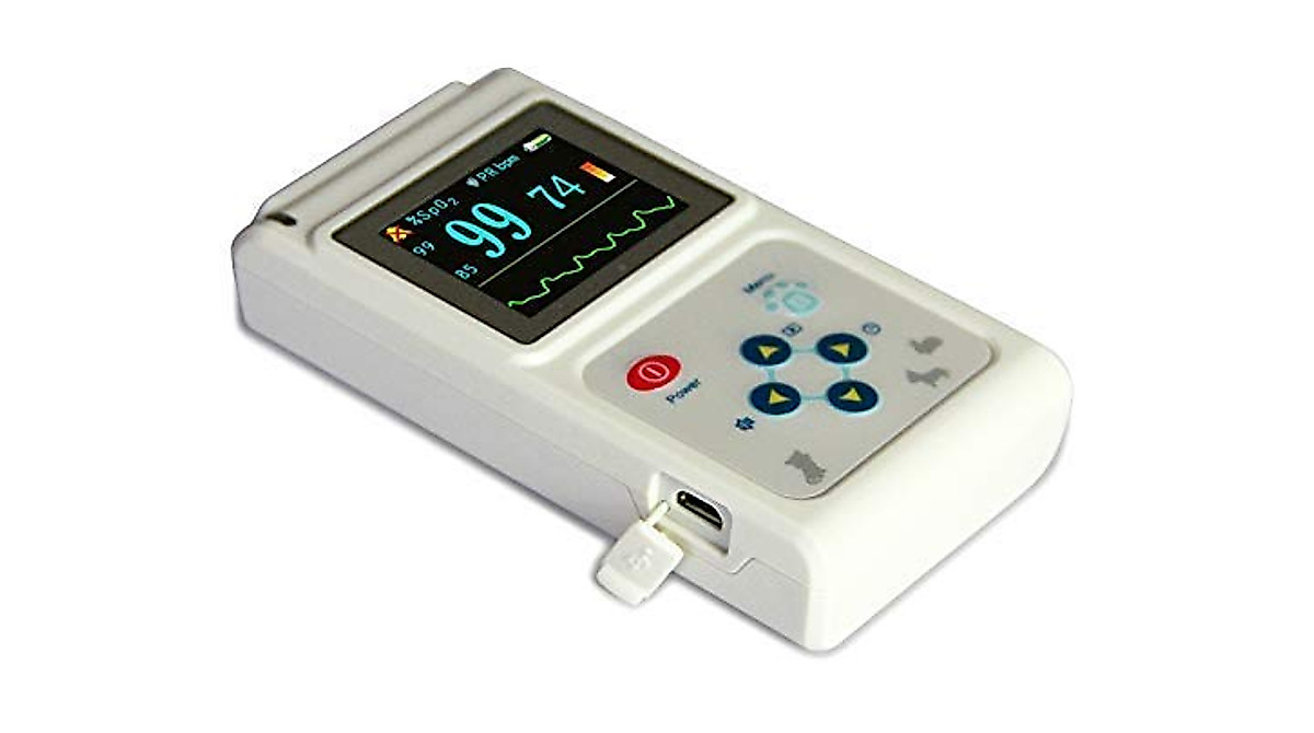 CONTEC Veterinary Pulse Tester for Pets | Portable & Accurate SpO2 ...