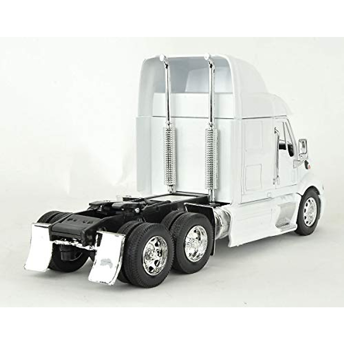 New Ray Toys New 1:32 NEWRAY Truck & Trailer Collection - Peterbilt 387 Trailer SEMI Plain White Diecast Model