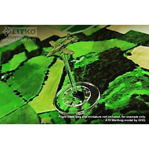 LITKO Standard Flight Stand Dials #1-10 with Pointers (10)