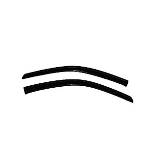 Auto Ventshade [AVS] Ventvisor / Rain Guards | Outside Mount, Smoke Color, 2 pc | 92437 | Fits 1997 - 2001 Mitsubishi Mirage Coupe