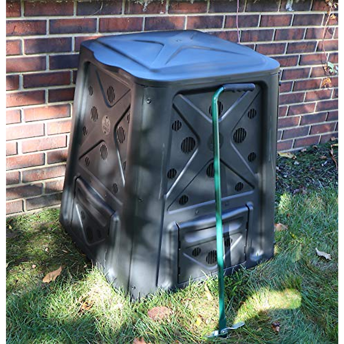 Compost Bin and Compost Turning Tool Combo Set