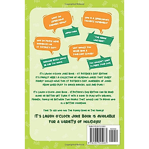 It's Laugh O'Clock Joke Book: St Patrick's Day Edition: A Fun and Interactive Joke Book for Boys and Girls: - Hilarious Gift For Kids and Family (St Patrick Books For Kids)