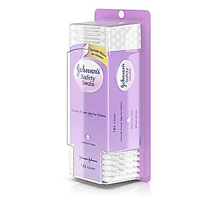 Johnson's Baby Safety Swabs 185 Each