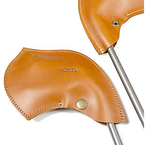 moriskorea Golf Club Head Cover (11pcs) Custom Initial Wedge Iron Protective Cowhide Full Grain Vegetable Leather Fit All Brands Titleist, Callaway, Ping, Taylormade, Cobra Etc. 1 Set. (Black)