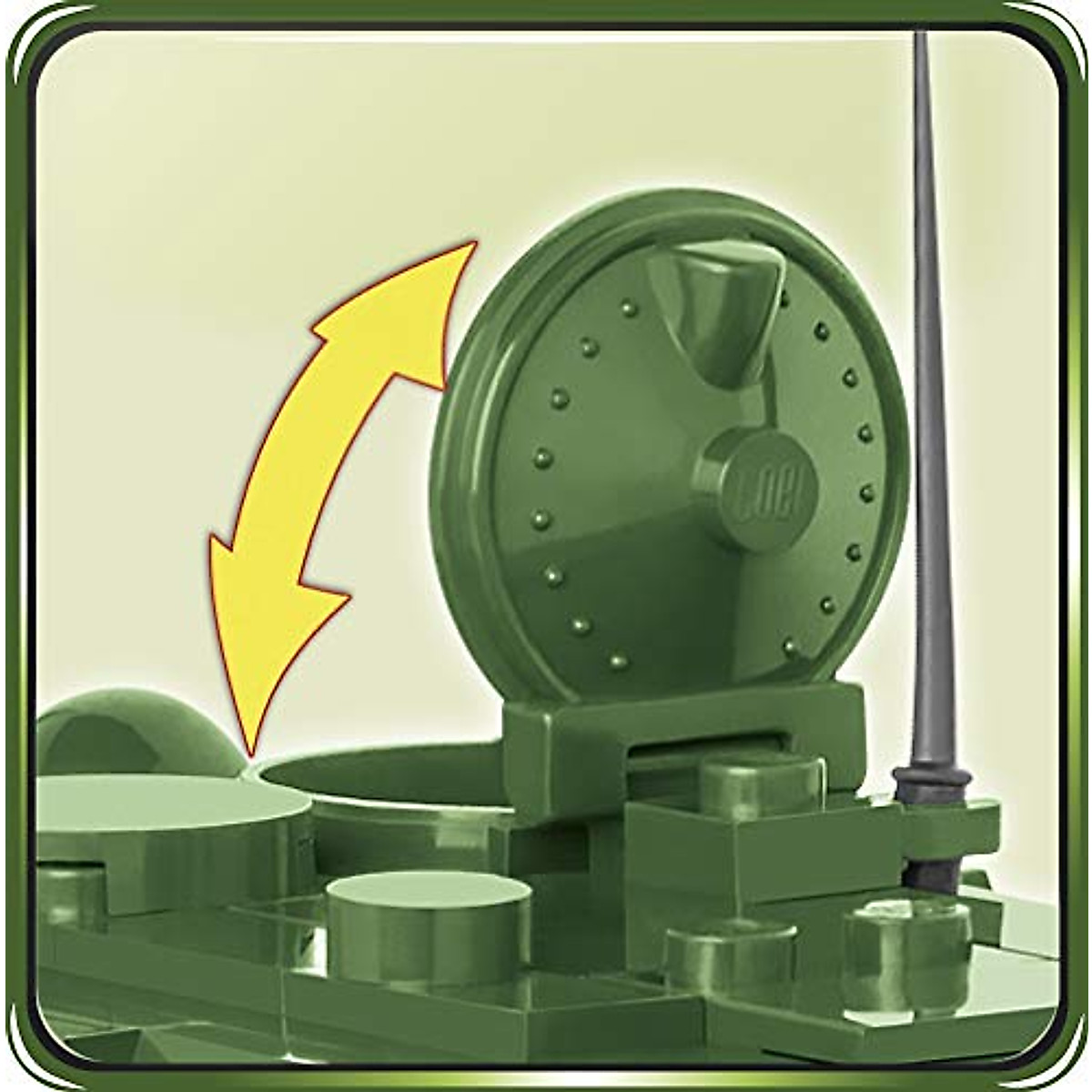 Cobi toys 668 Pcs Historical Collection WWII /2542/ T 34-85, Green