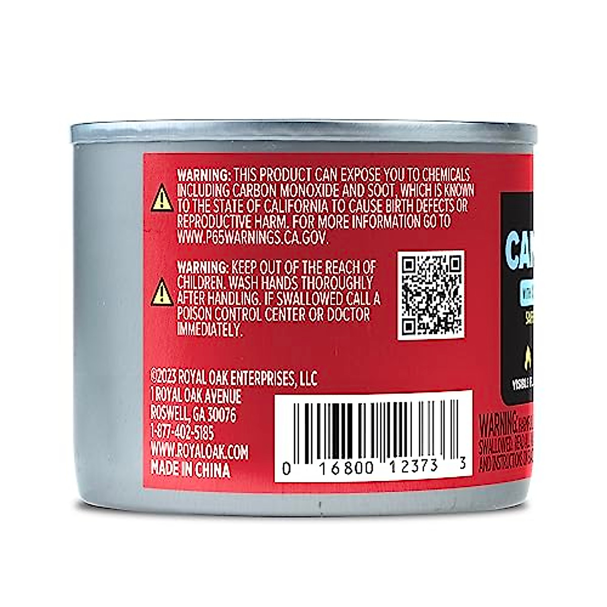 Royal Oak Canned Heat 12 Pack 6 Hour Fuel, Easy Open, Resealable, Non-Drip, for Food, Chafing Dishes, Buffet Burners, Parties, Weddings, BBQs, Small, Red