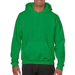 Gildan Men's Pouch Pocket Hooded Sweatshirt, Irish Green, 2XL
