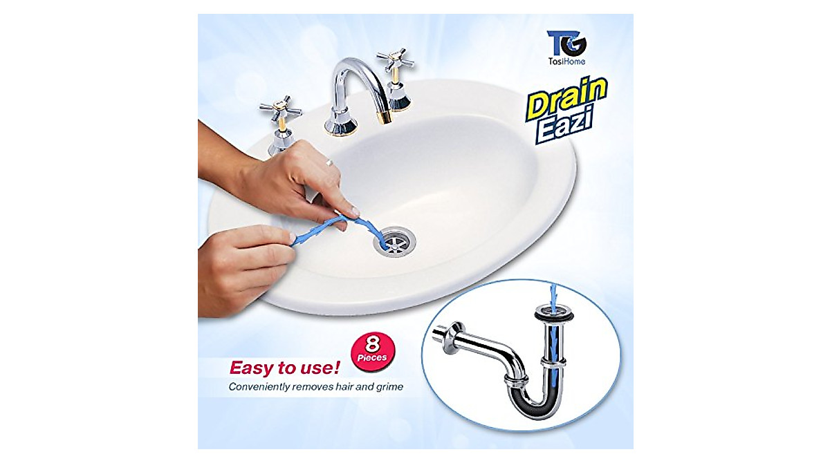 DRAIN EAZI - Hygienic Disposable Hair Collector for Drains