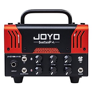 JOYO JACKMAN II Amplifier 20 Watt Hybrid Mini Tube Head Bluetooth BanTamp XL Series with Foot Switch