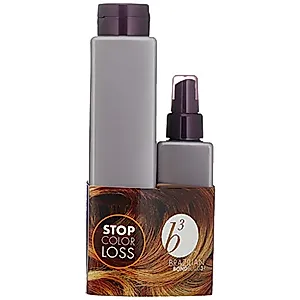 B3 Brazilian Bondbuilder Color Care Shampoo & Conditioner with Color Lock,28.75 fl oz.(3 Count)