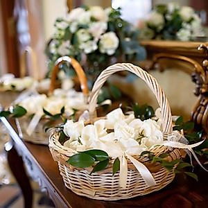 3.5oz Real Rose Petals, Freeze Dried Perfect Preserved White Flower Petals for Wedding Party Decor, Flower Girl, Dinner table Centerpieces, Bridal Shower, Flower Confetti 100g