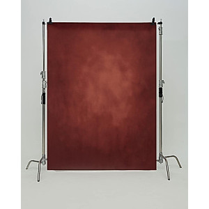 Kate 5x7ft Red Abstract Backdrops Microfiber Red Portrait Background for Photoshoot, for Photography, for Birthday