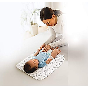 Dr. Talbot's Disposable Changing Pads, Absorbent Travel Diaper, Gray Elephant Print