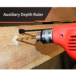 Wild Edge Corded Drill, Keyed Chuck 3/8-Inch, 3.0-Amp Portable Hand Drill (SCD3A)