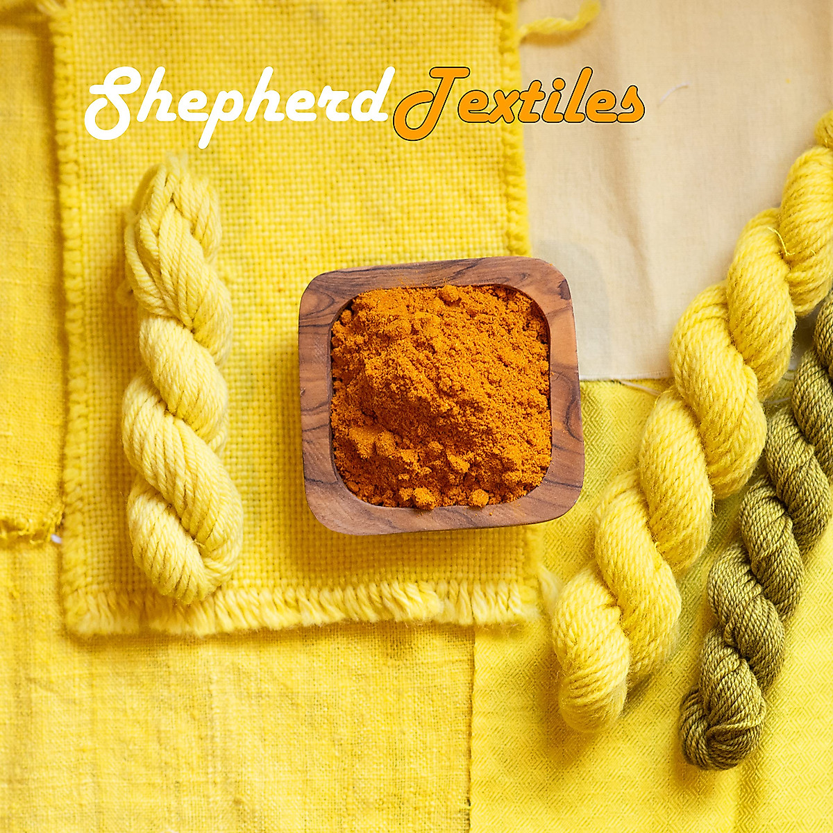 Shepherd Textiles Gardenia Seed Natural Dye, 4 oz.