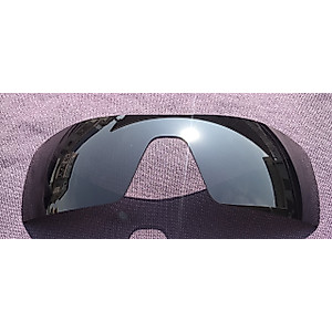 Littlebird4 1.5mm Black Polarized Replacement Lenses for Oakley Oil Rig Sunglasses
