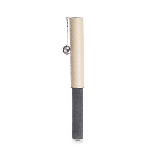 Hauspanther Scratch Pole - Adjustable Under-Table Cat Scratcher, Sisal/Felt, by Primetime Petz
