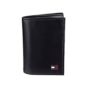 Tommy Hilfiger Men's Leather Trifold Wallet