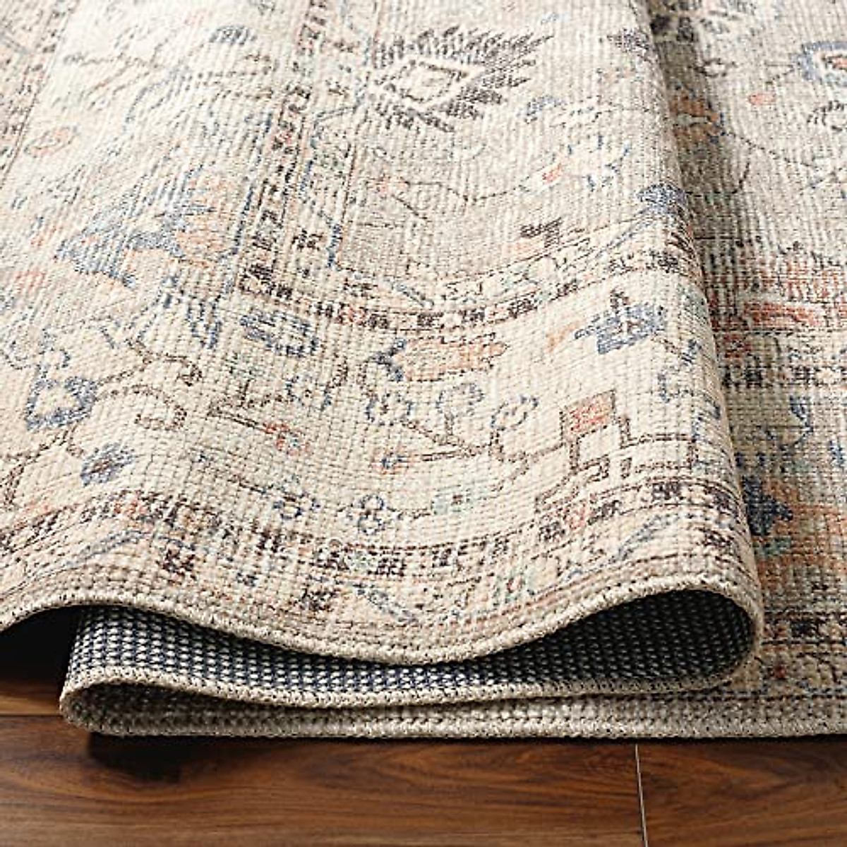 SURYA Becki Owens x Davina Damask Area Rug, 7'10" x 10', Khaki