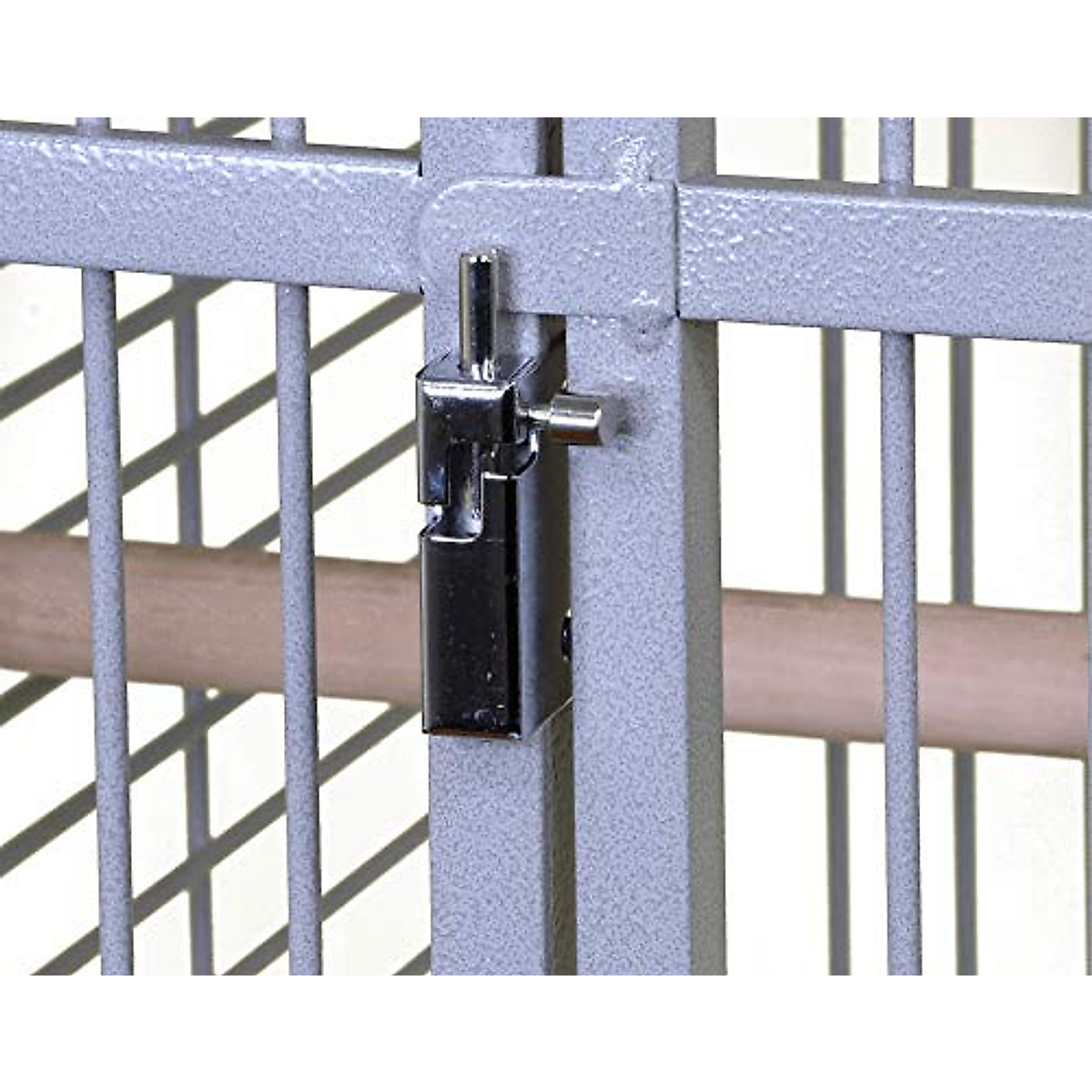 King's Cages 8004030 40X30X72 Play Pen Bird Cage Parrot Cockatoo Macaw Amazon Grey Silver Color