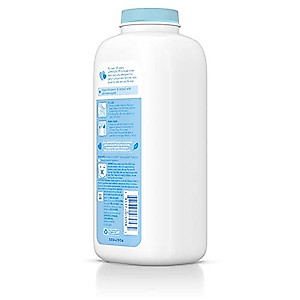 Johnson's Baby Powder with Naturally Derived Cornstarch Aloe & Vitamin E, Hypoallergenic, 15 oz