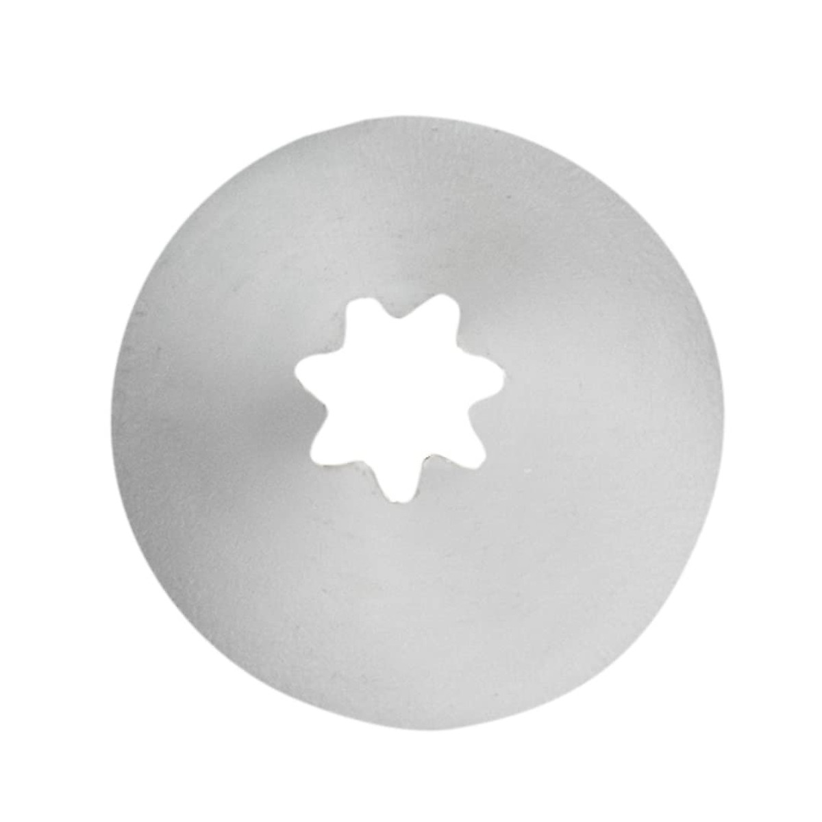 Restaurantware Pastry Tek Piping Tip 1 Open Star Decorating Tip - #18 Dent-Resistant Stainless Steel Icing Tip Dishwasher-Safe Decorate Cupcakes Cakes or Cookies